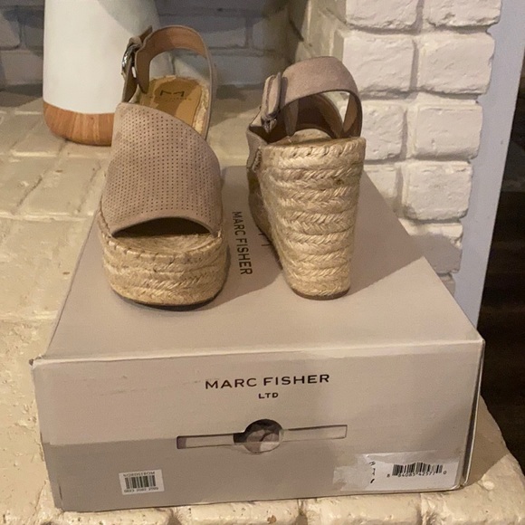 Marc Fisher | Shoes | Marc Fisher Mlandela Espadrille Wedges | Poshmark